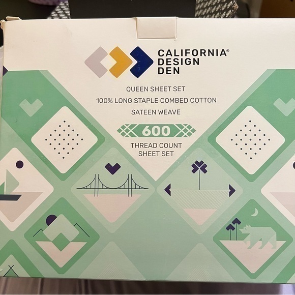 California design den | Bedding | California Design Den Flat Queen ...